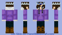 updated personal skin (Trash___Bag base) Minecraft Skin