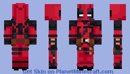 Deadpool & Wolverine Minecraft Skin