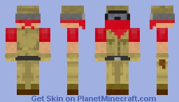 Ptolemaic Guerilla Metal Slug 5 Minecraft Skin