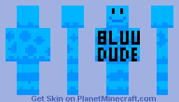 Bluudude Minecraft Mob Skin