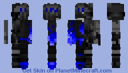 dark flamefrags Minecraft Skin