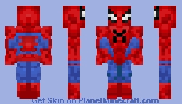 Spider-Man Minecraft Skin