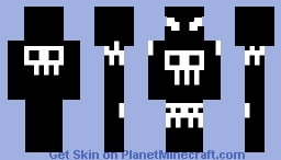 xo blue Minecraft Skin