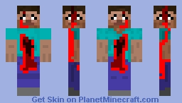 steve (scary i guess) Minecraft Skin