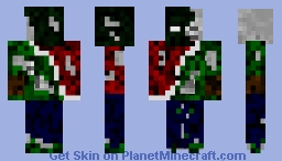 Zombie Pirate Minecraft Skin