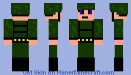 WW2 Soldier Minecraft Skin