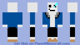 sans skin Minecraft Skin