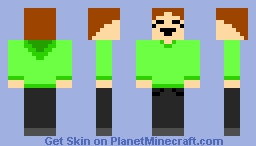 Smiling man Minecraft Skin