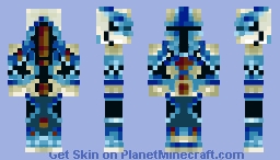 Ocean knight Minecraft Skin