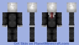 Slender Man Minecraft Skin