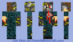 Human/ Cyborg/ Robot- Dark version Minecraft Skin