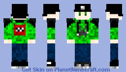 Green Minecraft Skin