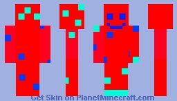 the red error Minecraft Skin