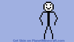 Stick Man Minecraft Skin
