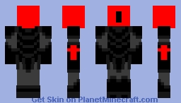 Red eye Minecraft Skin