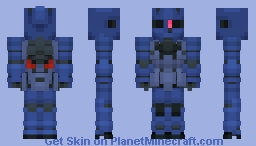 MS-05B Zaku I (Ramba Ral custom) Minecraft Skin