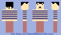Mustache Male Skin Minecraft Skin