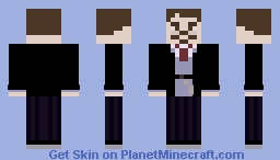 Val Kilmer's Doc Holliday - Tombstone (1993) Minecraft Skin