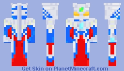 Ultraman Zero Minecraft Skin