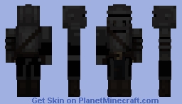 dark knight in armor Minecraft Skin
