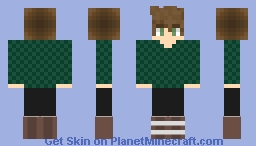 Green Jumper Minecraft Skin