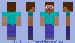 Steve old version Minecraft Skin