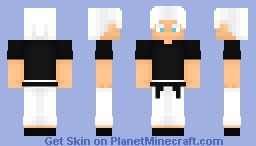 Gojo Satoru Minecraft Skin