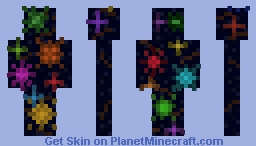 New Year's Fireworks Minecraft Skin