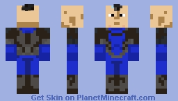 Mohawk mark Minecraft Skin