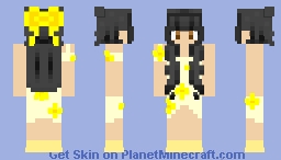 Daffodil Girl Minecraft Skin