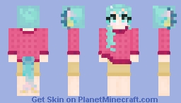 Dandy's Word!Finn prismaltic pal Female Skin Minecraft Skin