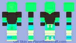 Green AvM Minecraft Skin