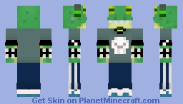 2000s frog Minecraft Skin