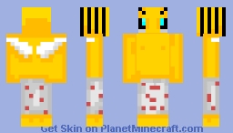 Summer Bee Minecraft Skin