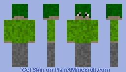 Green man Minecraft Skin