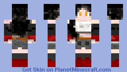 Tifa Lockhart Minecraft Skin