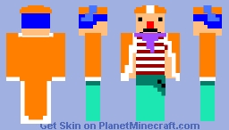buggy the clown Minecraft Skin