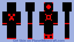 Fire skin Minecraft Skin