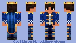 Royal robes Minecraft Skin