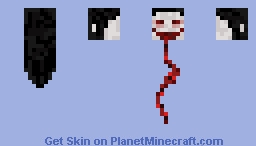 Krasue Eyes the horror game Minecraft Skin