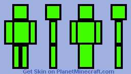 Green Minecraft Skin