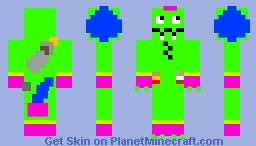 Low-Poly Kevin Minecraft Skin