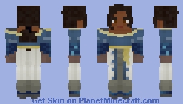 Elyra The Aether Warrior Minecraft Skin