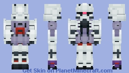 ZGMF-1001 ZAKU Phantom (Rey Za Burrel) Minecraft Skin