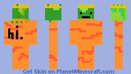 carrot Minecraft Skin