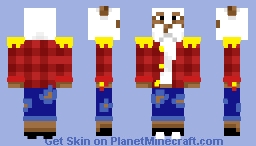 Brown Panda Man Minecraft Skin