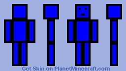 LockDownLife Skin [Blue] Minecraft Skin