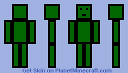 LockDownLife Skin [Dark Green] Minecraft Skin