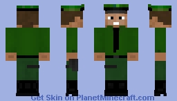 They Hunger: Grunt Soldier Commander Minecraft Skin