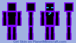 Blackhole Atom Minecraft Skin